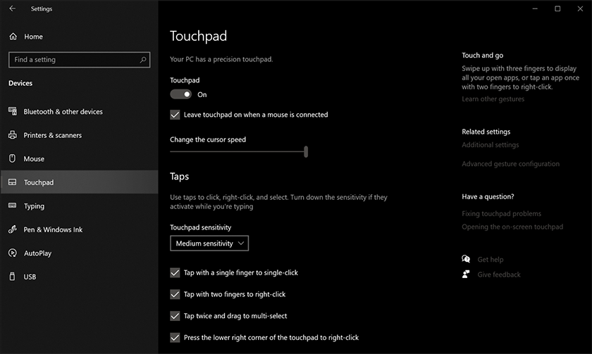 How To Customize 39precision Touchpad39 Settings On Windows